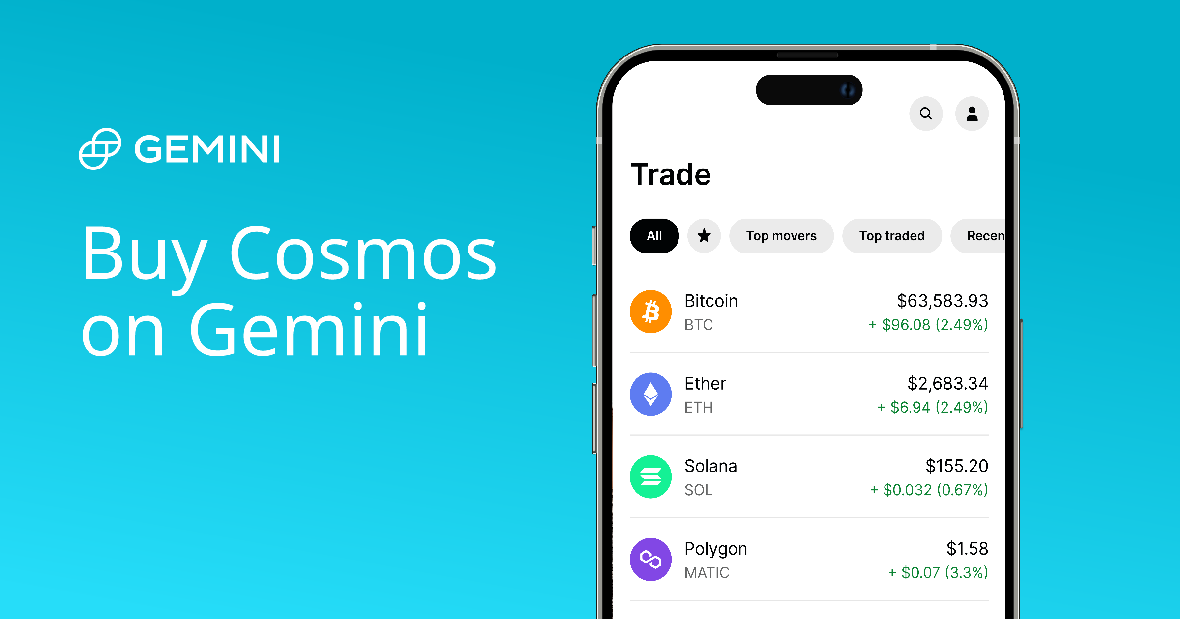 Cosmos (ATOM) Price - Buy, Sell & View The Price of Cosmos Crypto | Gemini