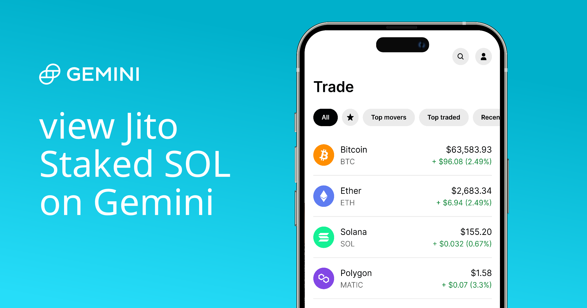 Jito Staked SOL, Chart, & Supply Details - JITOSOL Price | Gemini