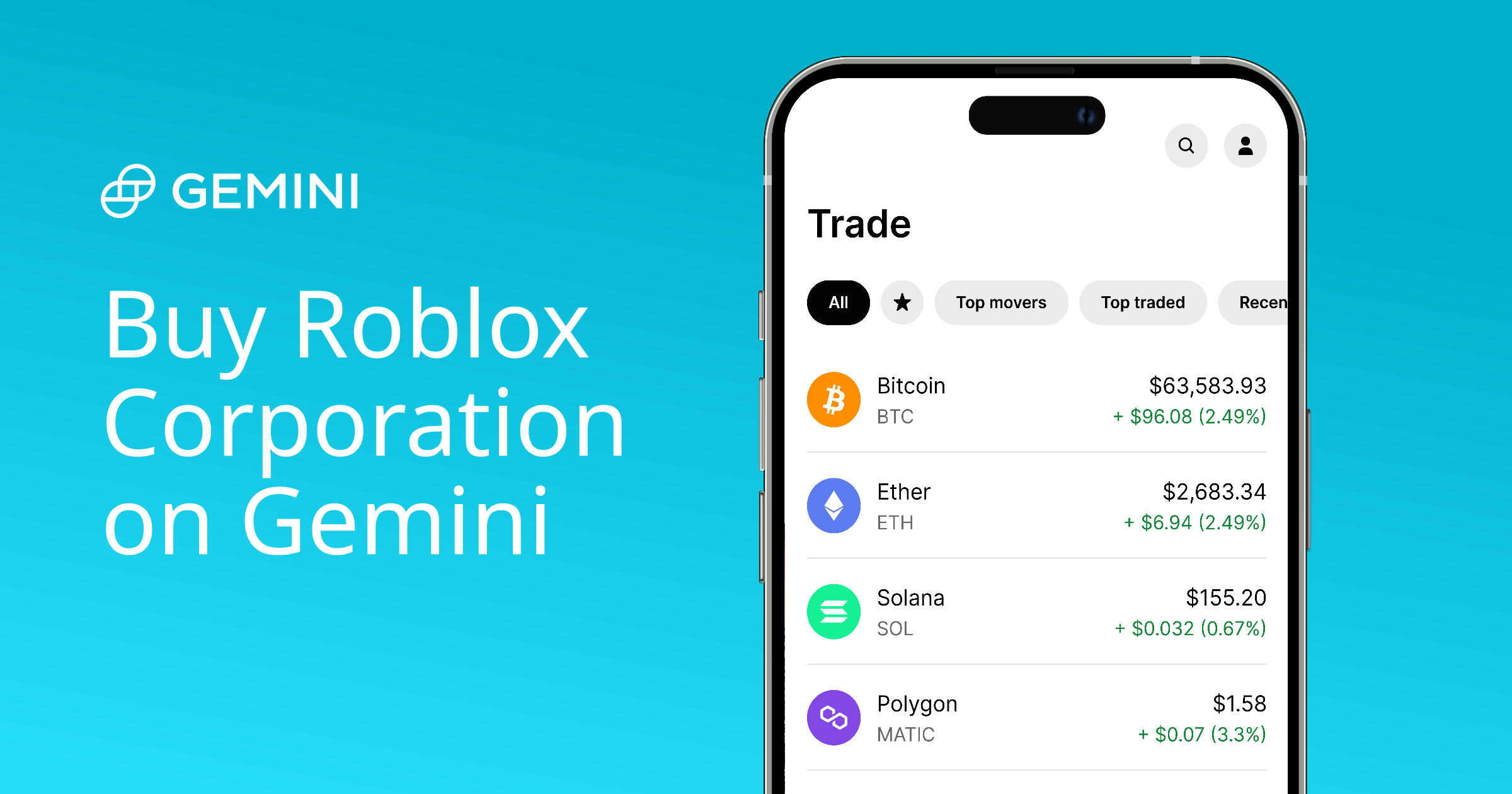 Roblox Corporation Chart, & Supply Details - RBLX Price | Gemini