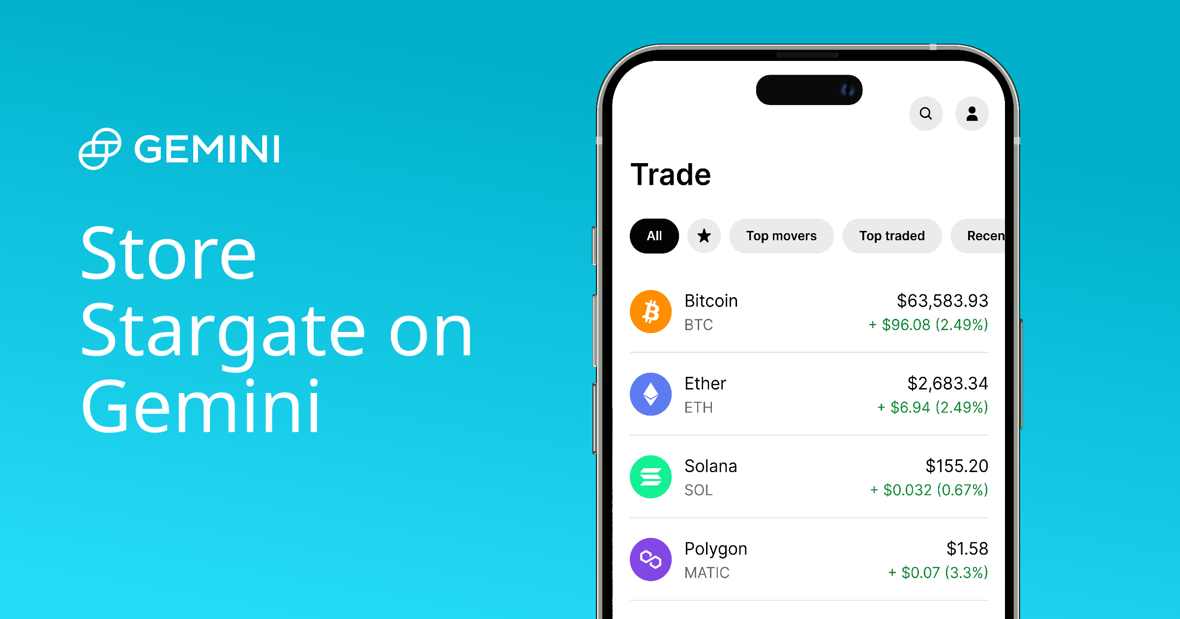 Stargate Price, Chart, & Supply Details - STG Price | Gemini