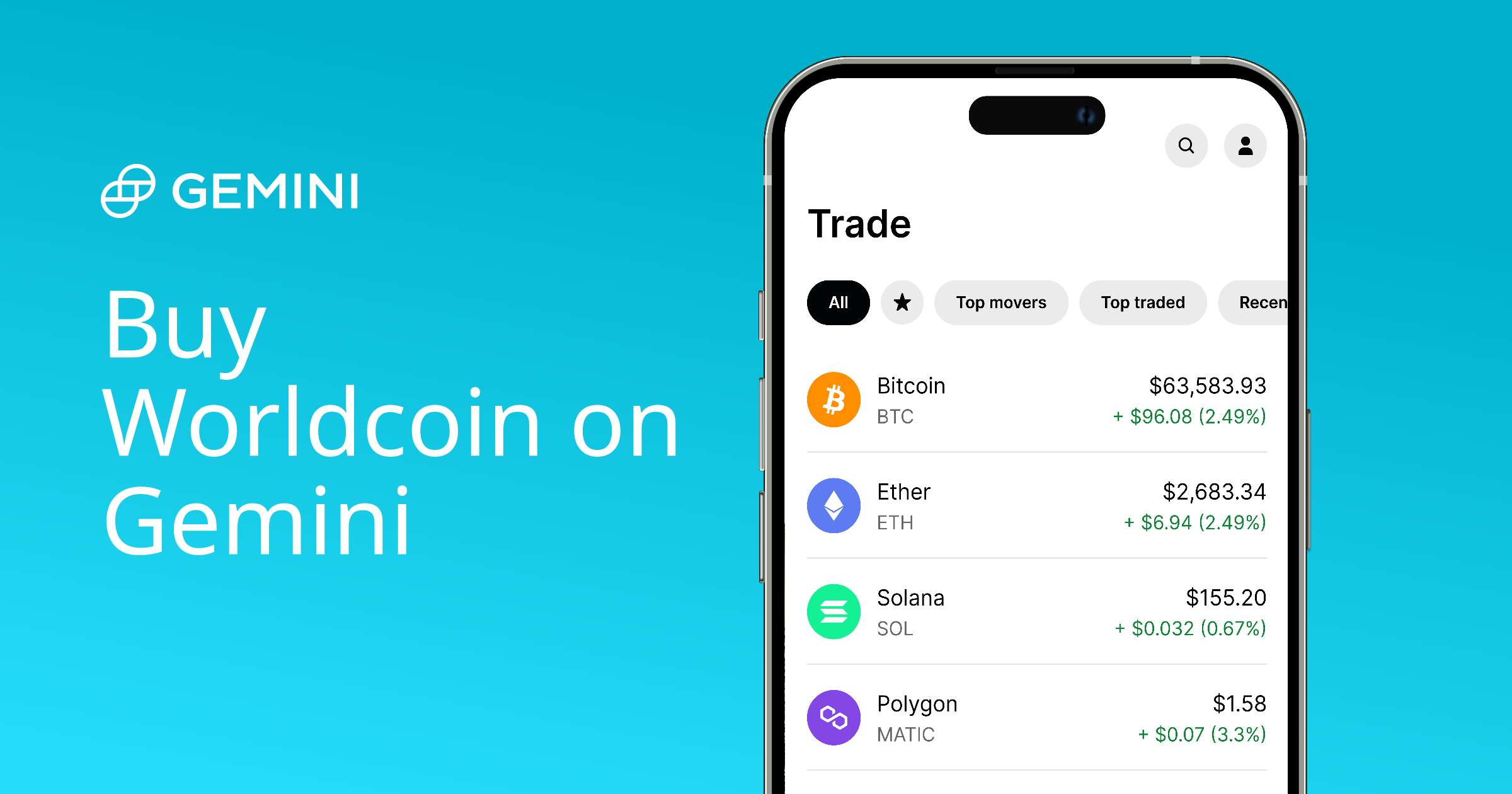Worldcoin (WLD) Price, Chart, and Overview | Gemini